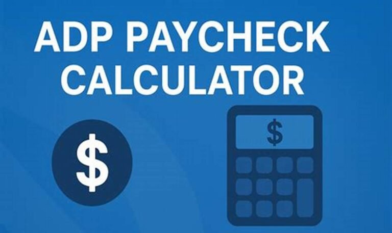 ADP Paycheck Calculator | Free Net Pay Estimator 2026 – HeLovesMath